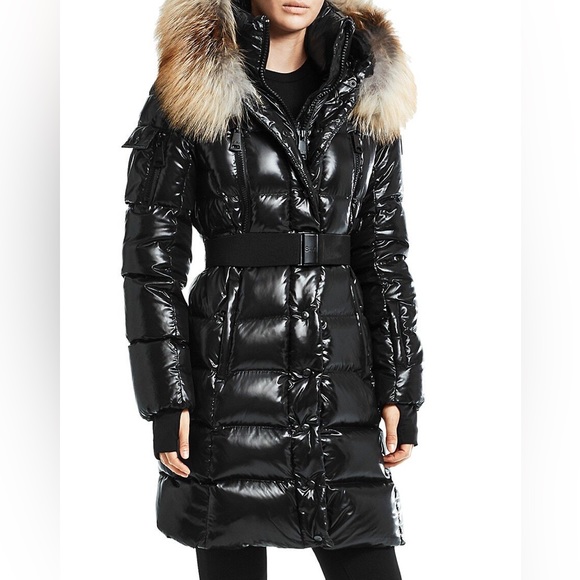SAM. | Jackets & Coats | Sam Belted Down Puffer Coat | Poshmark